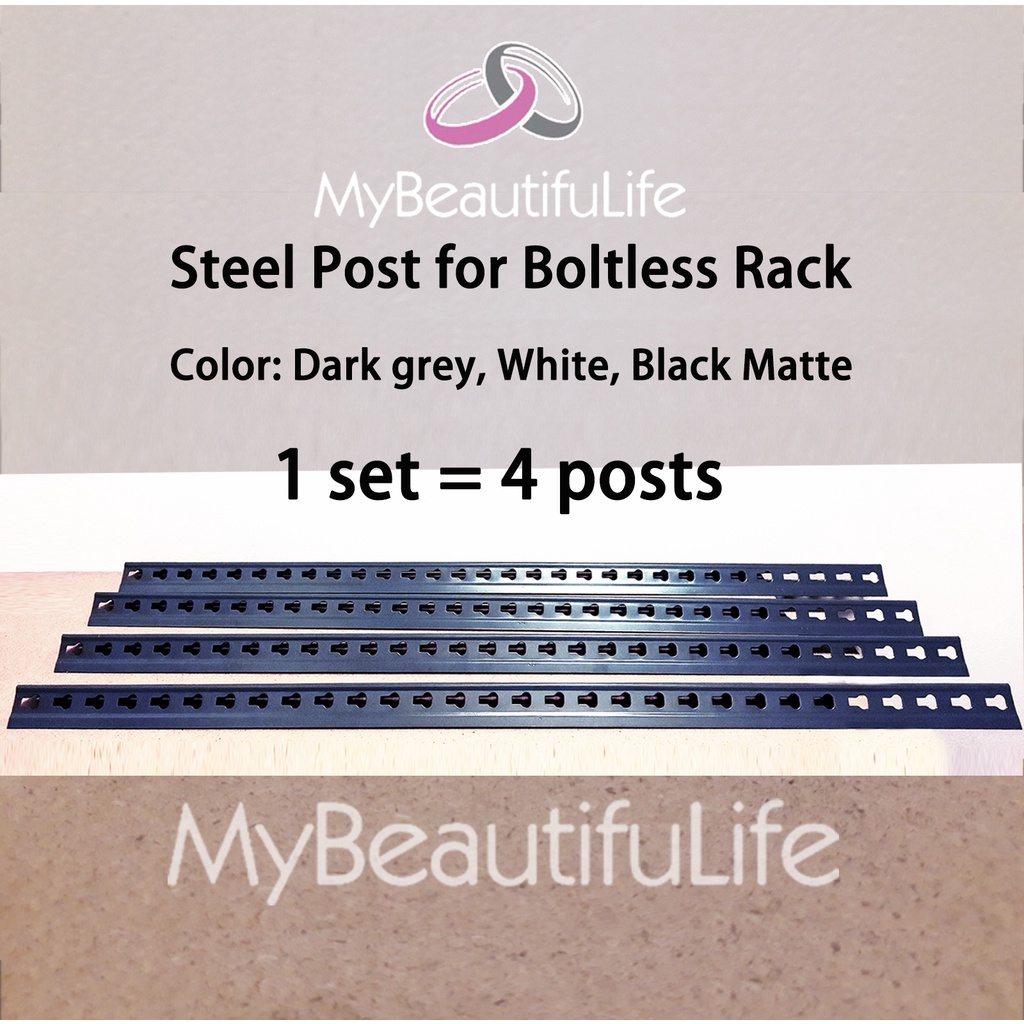Steel Post for Boltless Rack (Angle Post/Angle Bar) | Shopee Malaysia