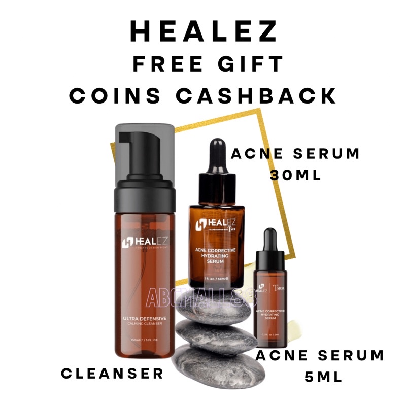 HEALEZ Acne Corrective Hydrating Serum | Ultra Defensive Calming ...