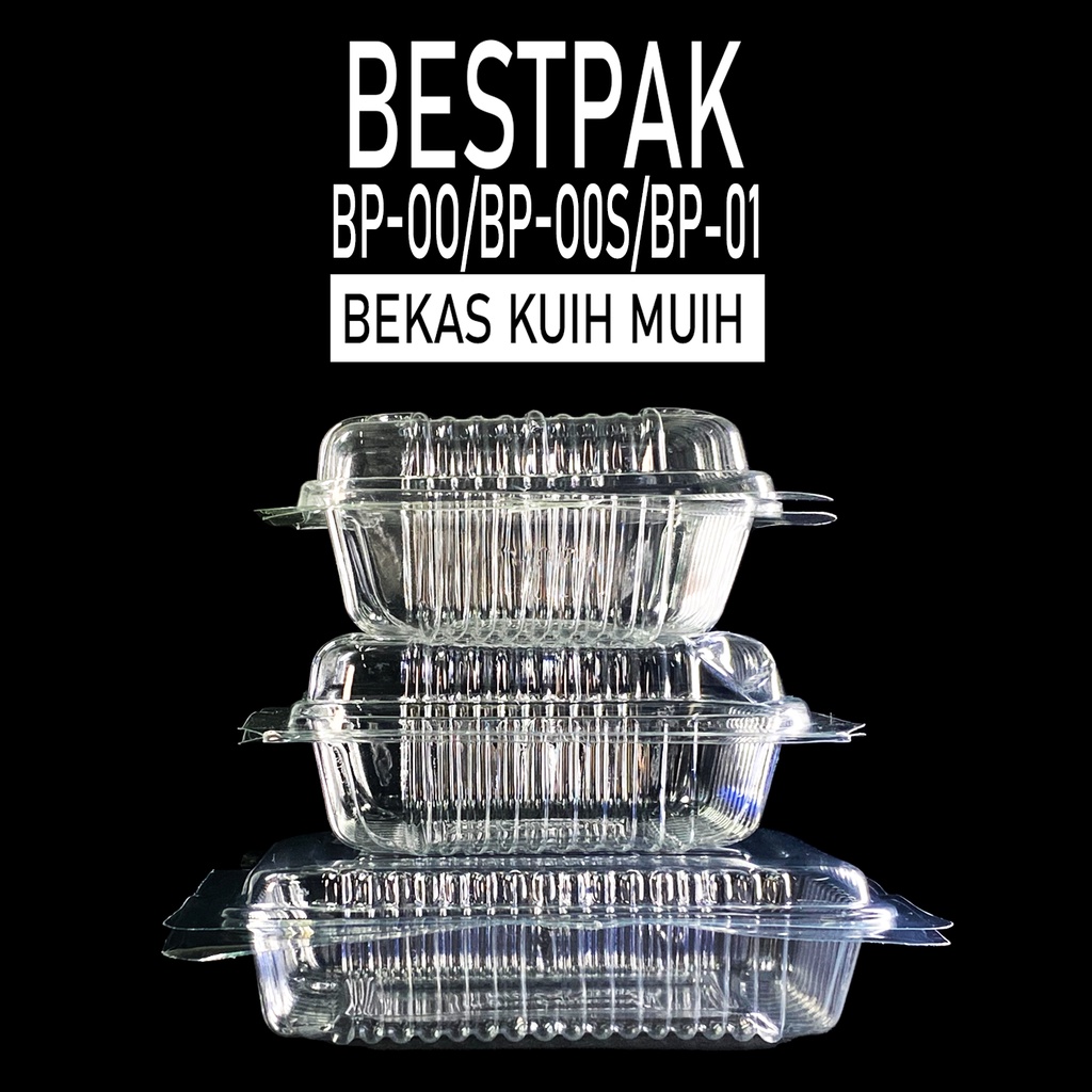 Bekas Makanan BRAND BESTPAK BP-00 BP-OOS BP-01 Bekas Kuih Saiz Mini ...