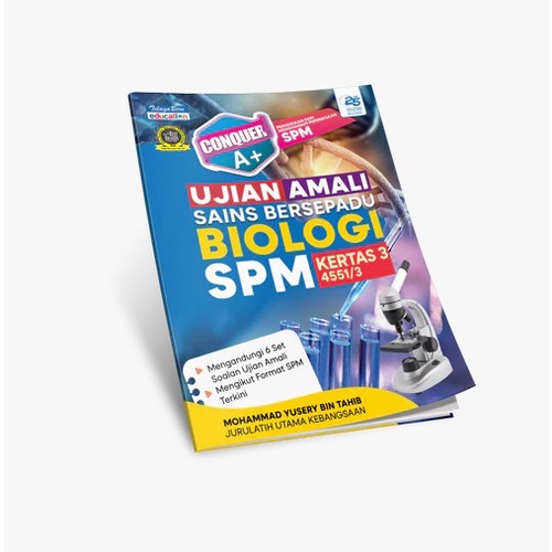 Conquer A+ Ujian Amali Sains Bersepadu Biologi SPM | Shopee Malaysia