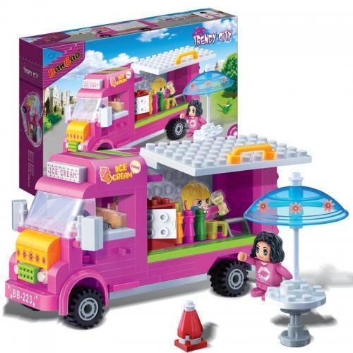 [Ready Stock] BANBAO Trendy City Building Blocks Toys Ice Cream Truck ...
