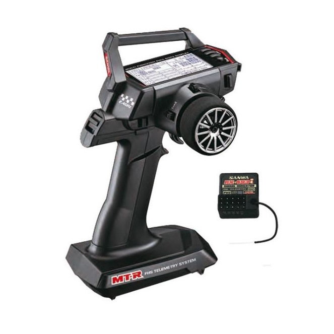 SANWA MT-R -FREE SHIP - MTR FH5 4-CHANNEL 2.4GHZ RADIO SYSTEM W/ RX-493I RECEIVER 101A32774A ...