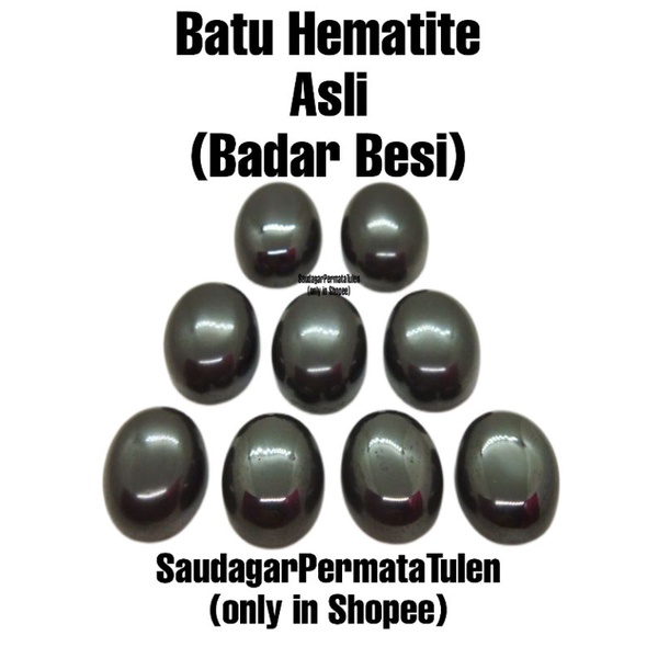 Batu Hematite Asli ( Badar Besi ) | Shopee Malaysia