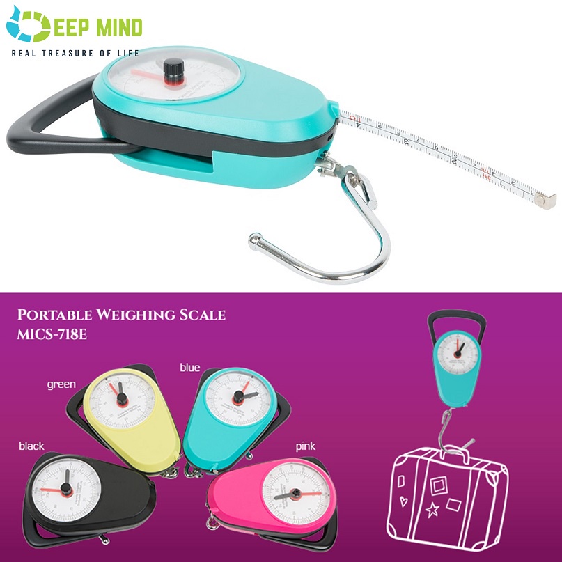 DM 35kg Luggage Scale Travel Portable Mini Small Weighting Meassure ...