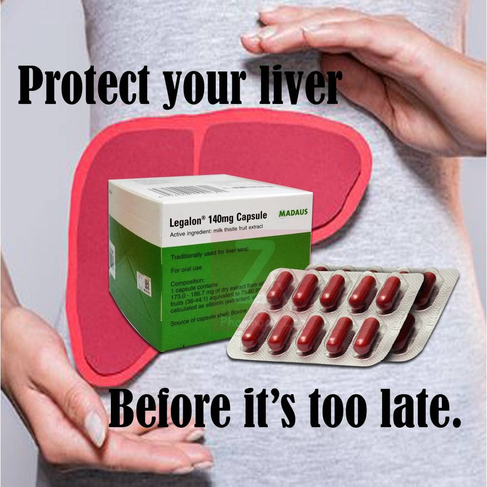 Legalon 140mg Capsules 100's Liver Supplement | Shopee Malaysia