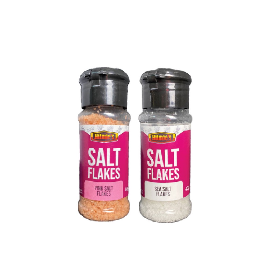 HILMIE'S 2in1 Combo Salt Flake -50g (Pink Salt Flakes + Sea Salt Flakes ...
