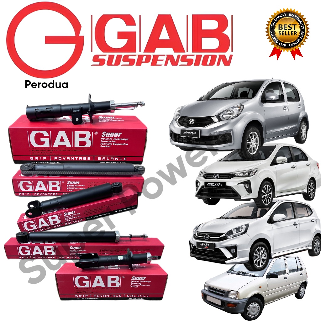 Original GAB Absorber Perodua(Gas) - KANCIL,KEMBARA,KENARI,KELISA,MYVI ...