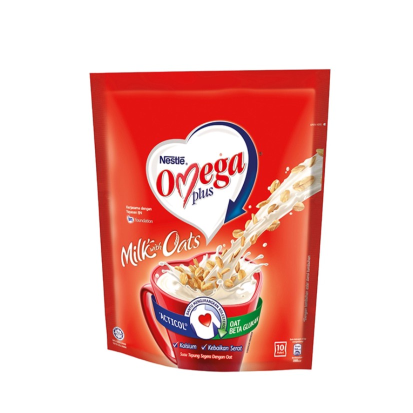 Nestle Omega Plus Oat With Milk | Shopee Malaysia