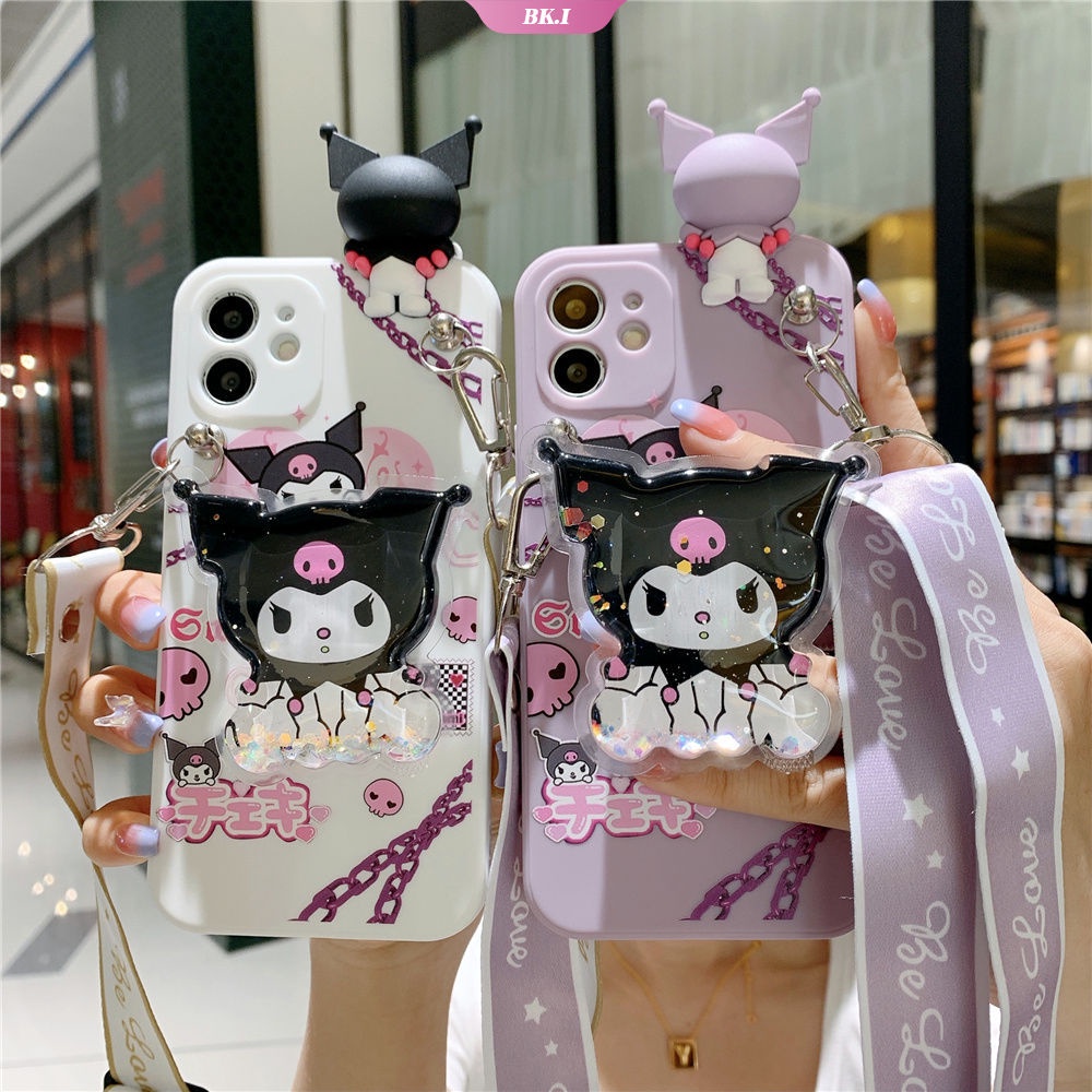 Sanrio Kuromi Luxury Smartphone Case Fior Iphone 14 13 12 11 Pro Max 7 8 Plus X Xr Xs Se Cover ...