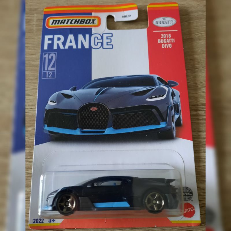 Matchbox 2018 Bugatti Divo (France Series) | Shopee Malaysia