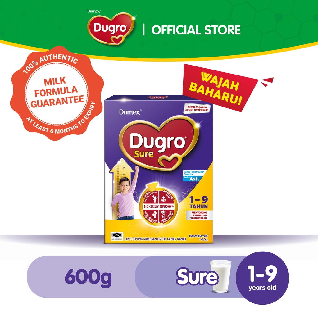 Dumex Dugro Sure (600g) | Shopee Malaysia