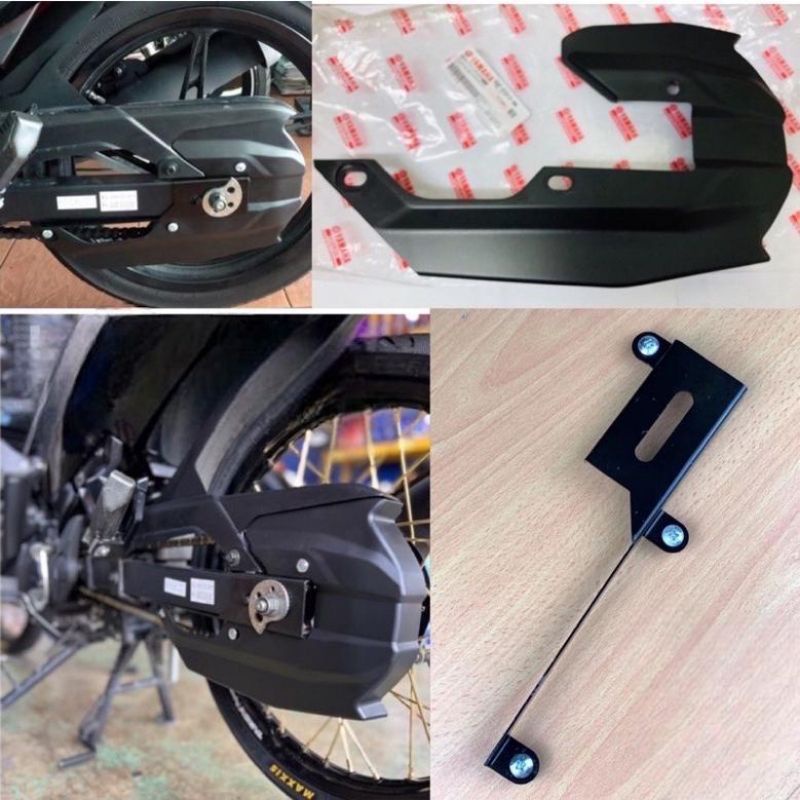 ORIGINAL LC135 V1 V2 V3 V4 V5 V6 V7 V8 CHAIN CASE COVER RANTAI BRACKET