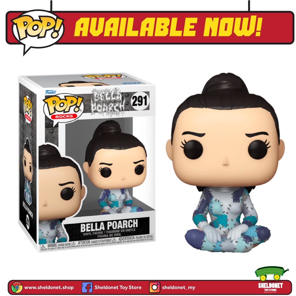 Funko Pop Rocks Bella Poarch Patchwork Shopee Malaysia