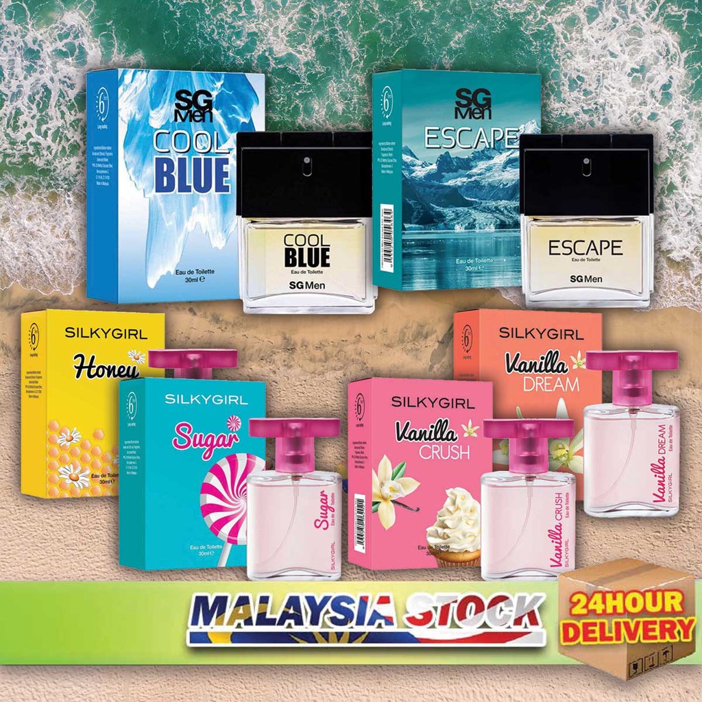 Silkygirl SGMen Perfume Eau de Toilette 30ml Semburan Pewangi Badan ...