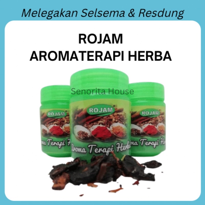 ROJAM Aromaterapi Herba | Aroma Penawar Resdung & Selsema | Shopee Malaysia
