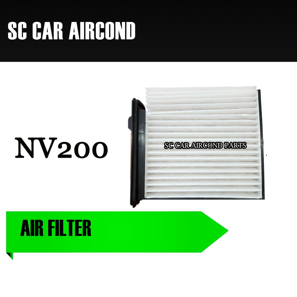 NISSAN NV200 NEW CABIN/ BLOWER AIR FILTER WITH HOLDER (CAR AC ...