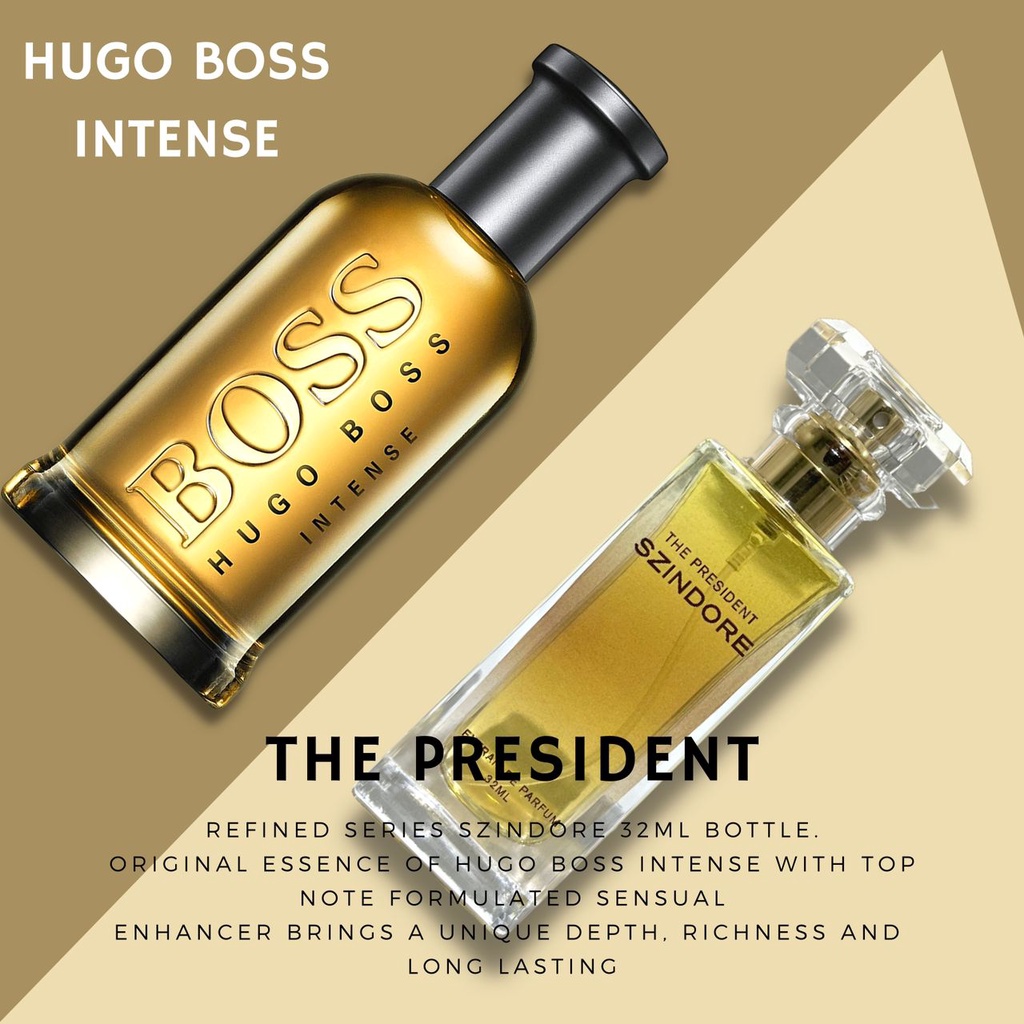 Szindore THE PRESIDENT perfume for men | Shopee Malaysia