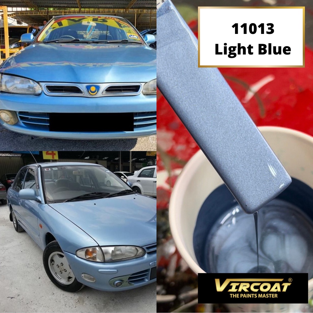 PROTON WIRA Cat Kereta 11013 LIGHT BLUE / Touch Up Paint / DIY Cat ...