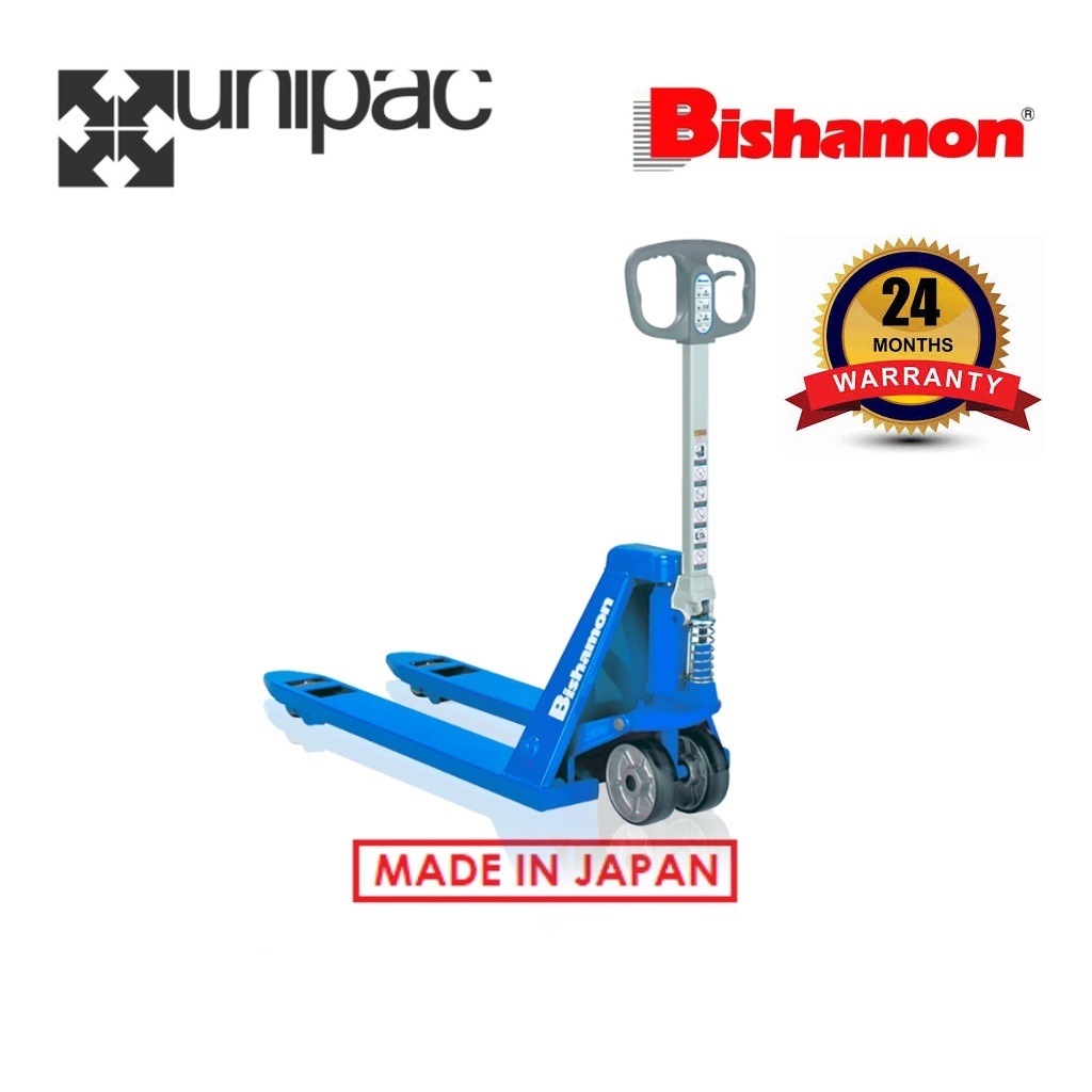 Material Handling Equipment Bishamon Ton Hand Pallet Truck BM Blue ...