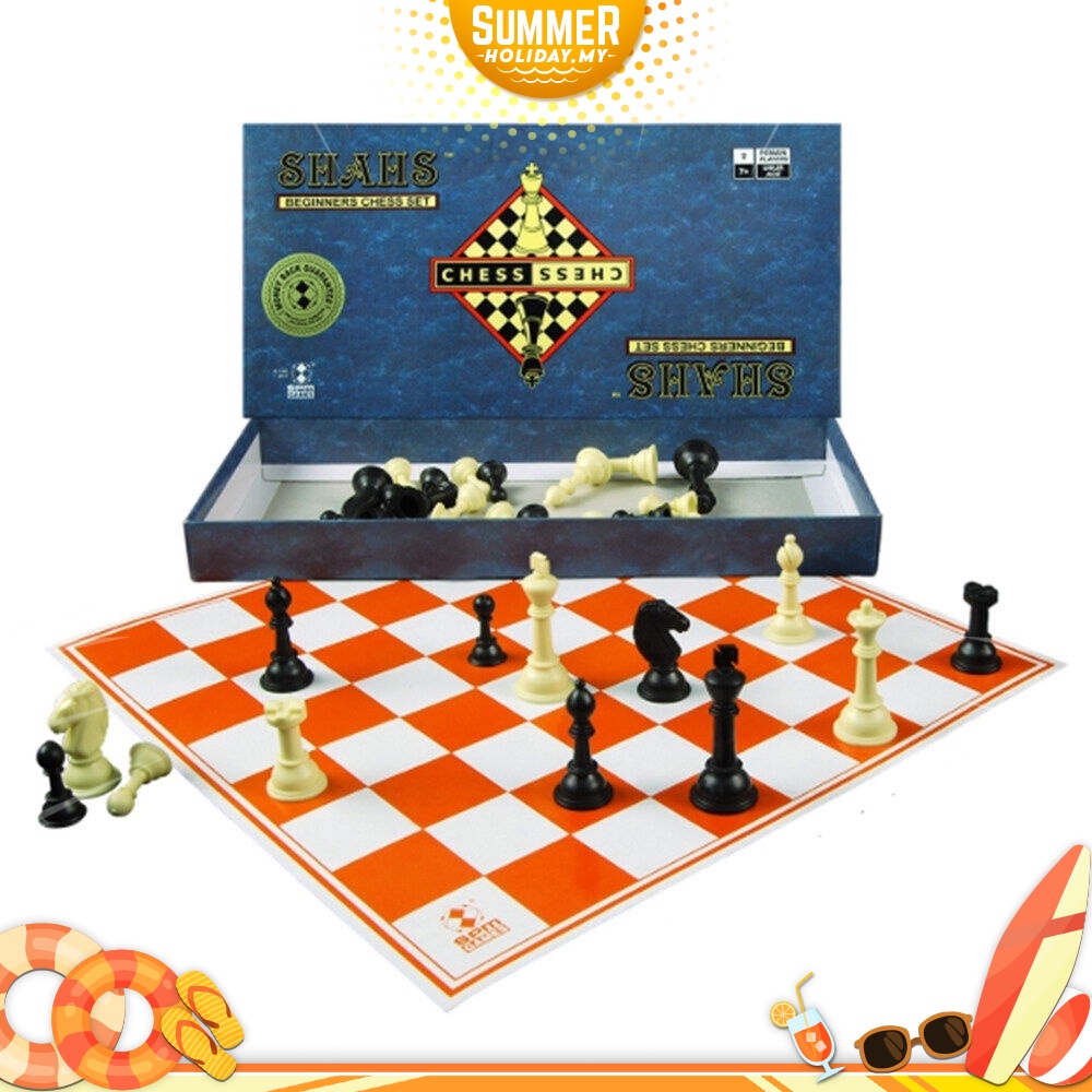Shahs Beginner Chess Board Game Brain Teaser Fun Family and Friends ...
