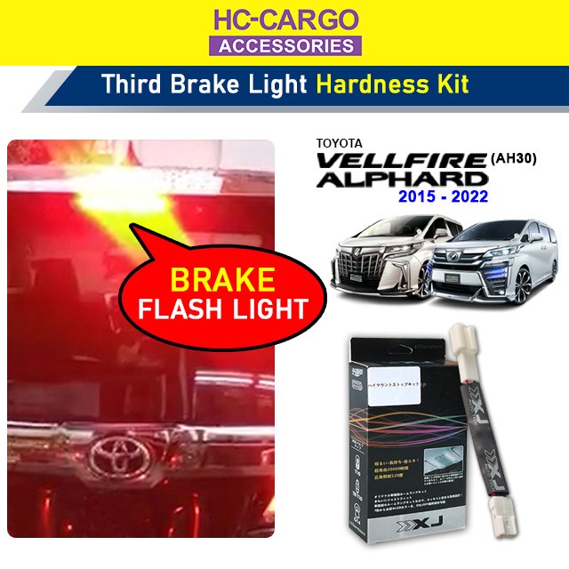 Hc Cargo Toyota Vellfire Alphard AGH30 Socket Flashing Spoiler Brake ...