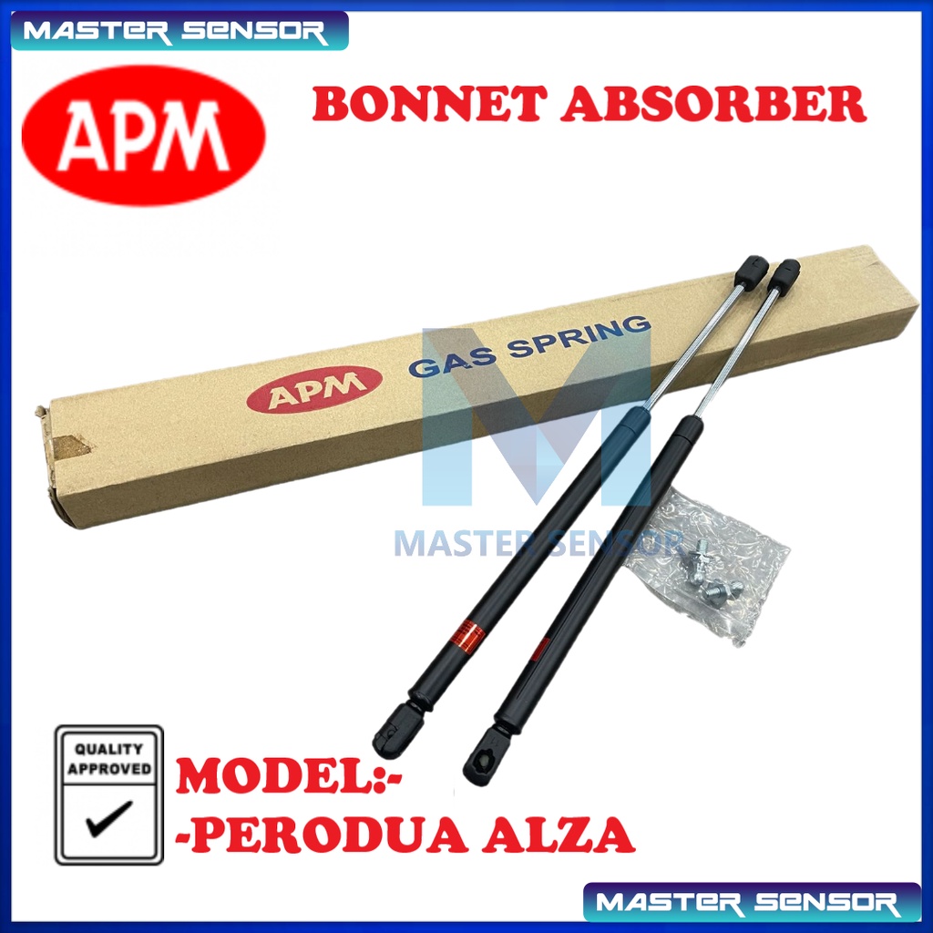 PERODUA ALZA BONNET ABSORBER REAR BRAND APM BONNET DMPER | Shopee Malaysia