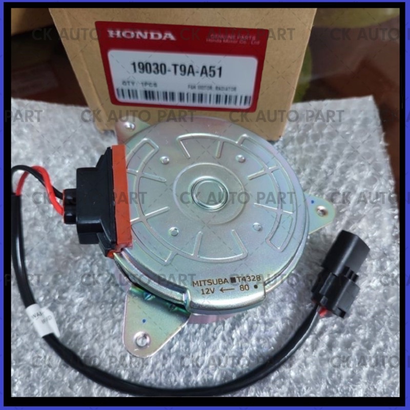 ORIGINAL HONDA RADIATOR FAN MOTOR HONDA CITY GM6 T9A (19030-T9A-A51)AIRCOND MOTOR MITSUBA TYPE ...