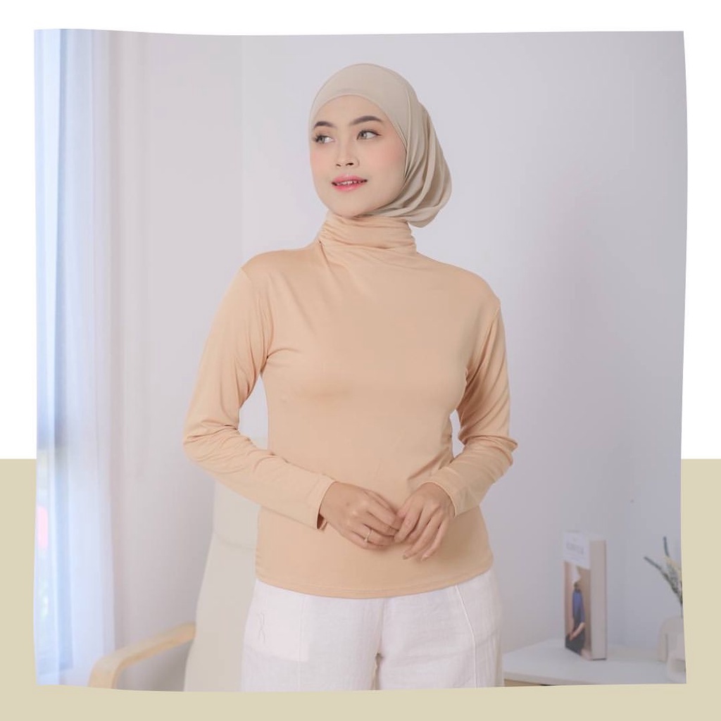 INNER BAJU KAIN RAYON PREMIUM INNER BAJU PEREMPUAN LENGAN PANJANG Inner ...