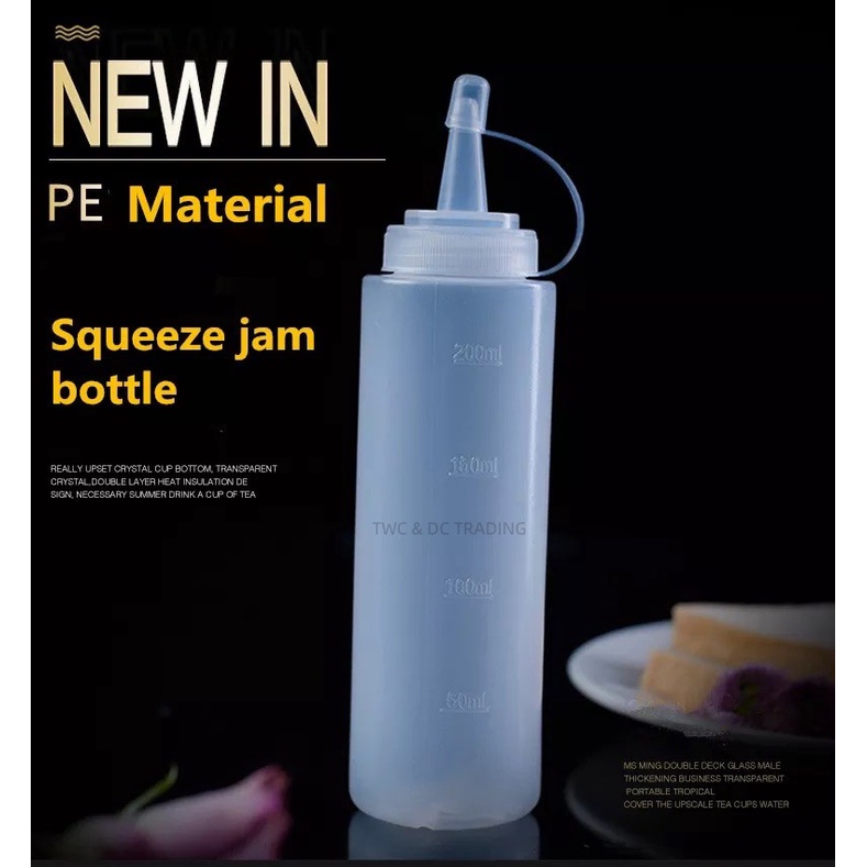 Squeezer Bottle Sauce & Spice Multipurpose Squeezer Bottle / Botol Sos ...