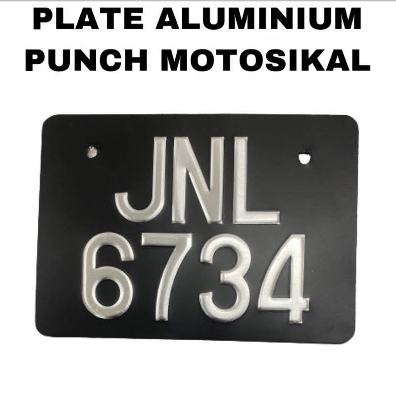 Plate besi punch nombor standard 2 inci | Shopee Malaysia