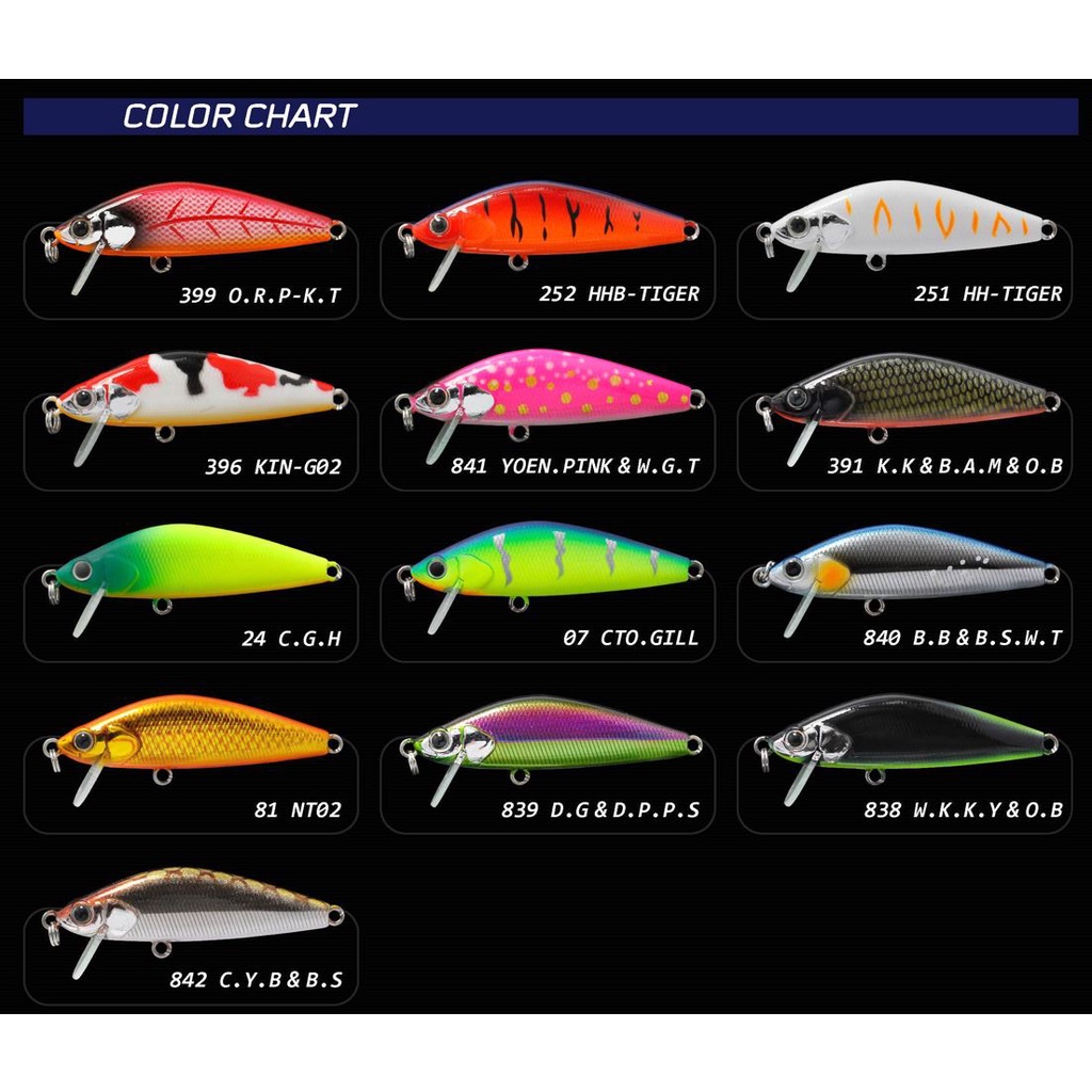 RIPPLE-ASH fishing lure ZERO ARISE CHIGYO MINNOW 50S BAIT LURE | Shopee Malaysia