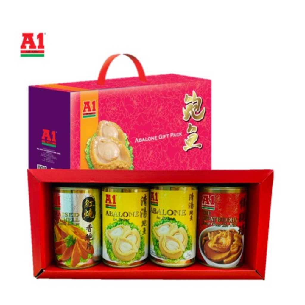 A1 Abalone In Brine Gift Pack 4in1 Value Pack | Shopee Malaysia
