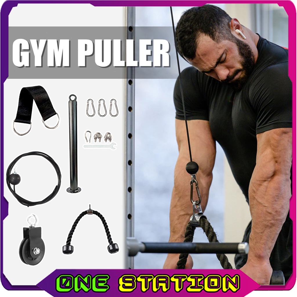 Tricep Rope Tricep Equipment Pulley Cable Gym Tricep Set Fitness Pulley ...