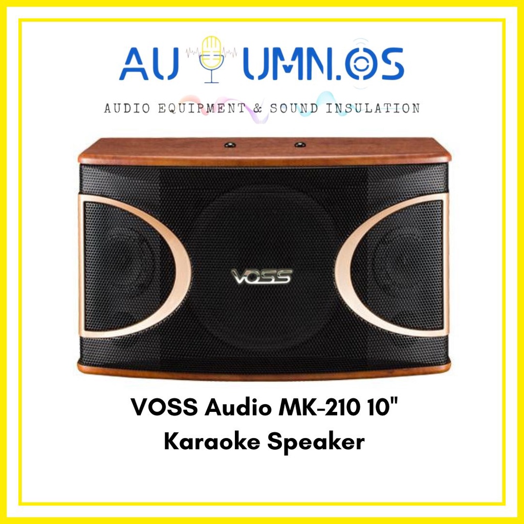 VOSS Audio MK-210 Karaoke Speaker (2PCS : Left & Right) | Shopee Malaysia