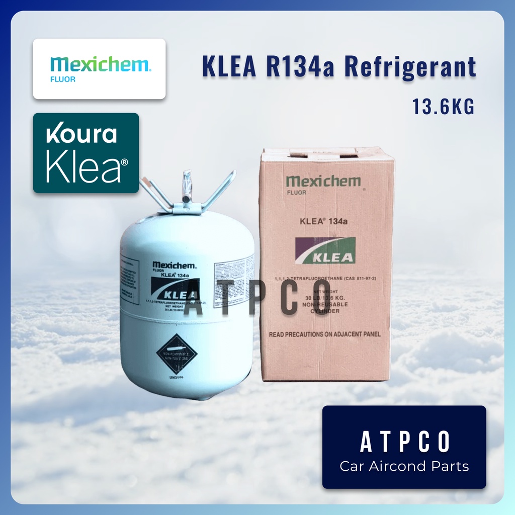 Klea Mexichem 134a Freon Refrigerant | 13.6kg | R134a Gas | Car Aircon Parts | Car Peti Ais R134 ...