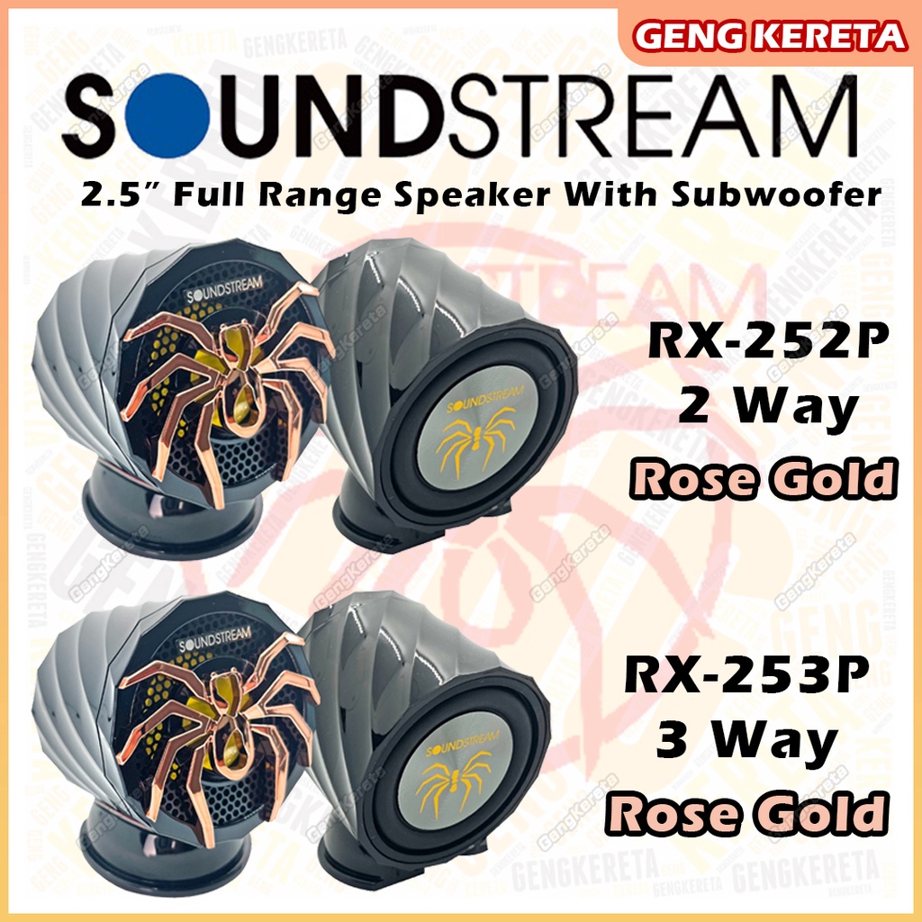 Soundstream Troupe Collection Full Range Dashboard Built In Woofer 2 ...