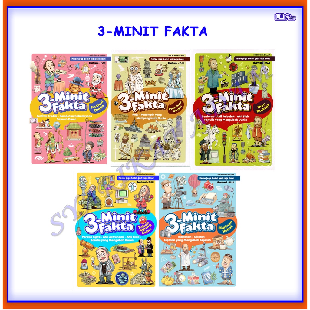 [ADM] 3 MINIT FAKTA -KADOKAWA | Shopee Malaysia