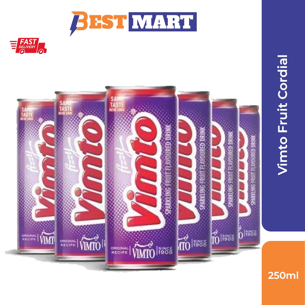 Vimto Drink Sparkling Fruits Flavor 250 Ml | Shopee Malaysia