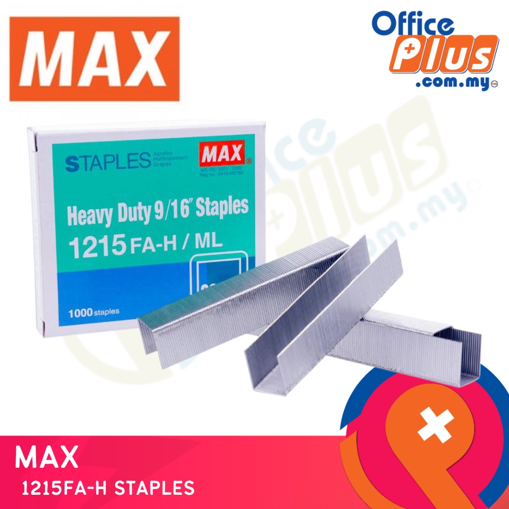 MAX 1215FA-H STAPLES (STAPLER BULLET) | Shopee Malaysia