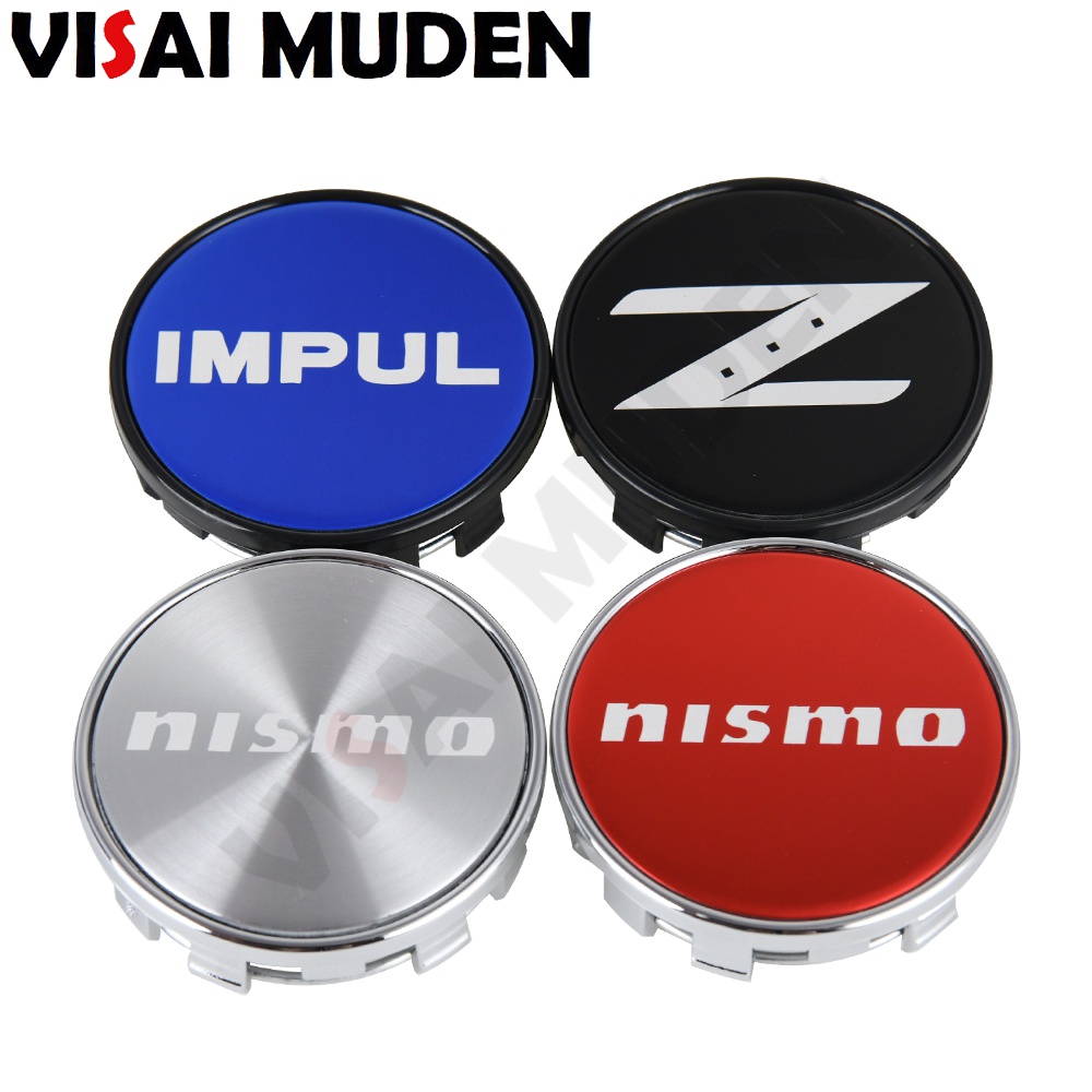 4PCS OD 54MM / ID 50MM Rim Cap NISMO Z IMPUL Logo Wheel Center Cap ...