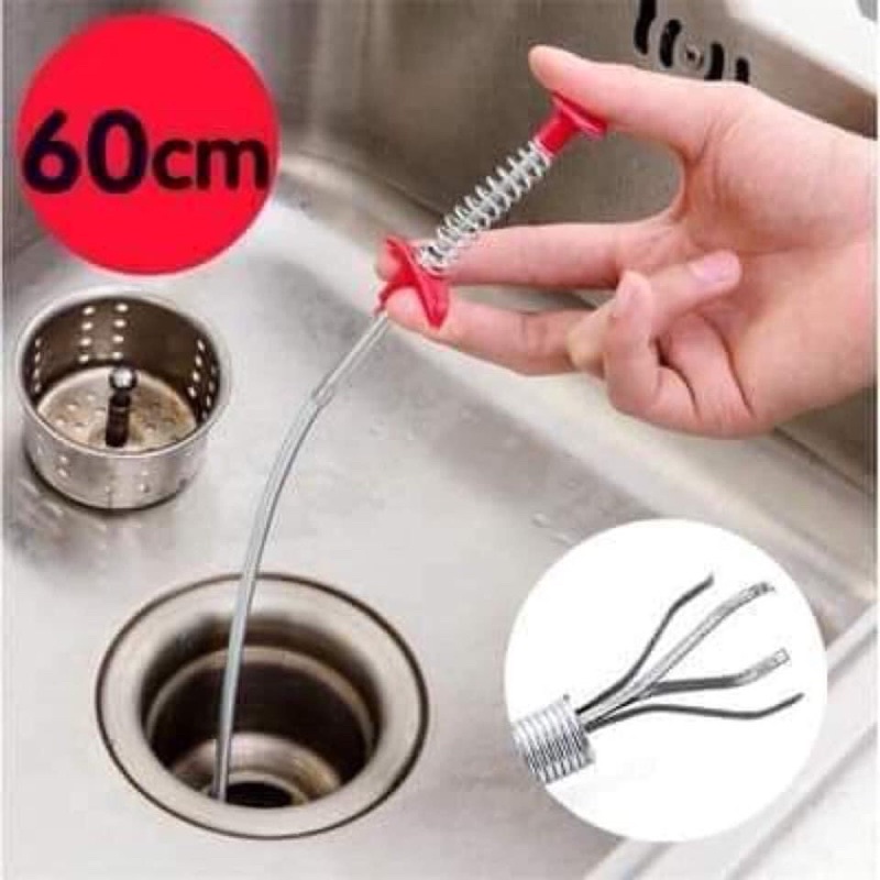 Alat Korek Pembetung Sumbat Sinki | Spring Sewer Pipe Dredge Tools Sink ...