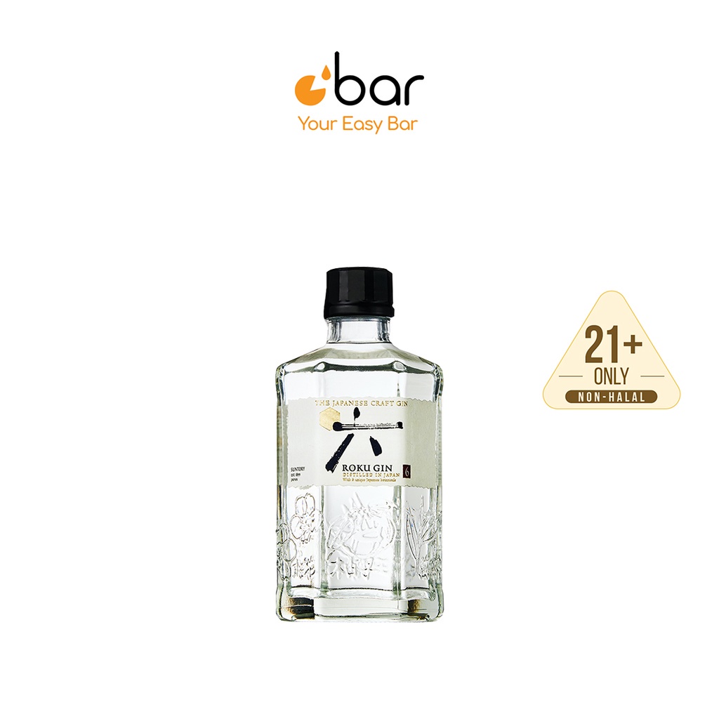 Miniature Suntory Roku Gin (200ml) | Shopee Malaysia