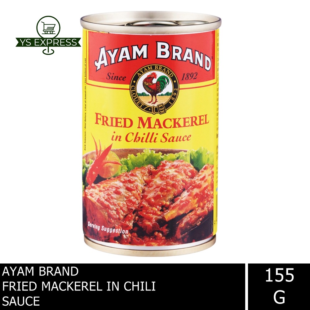 AYAM BRAND Fried Mackerel in Chilli Sauce 155G | Shopee Malaysia
