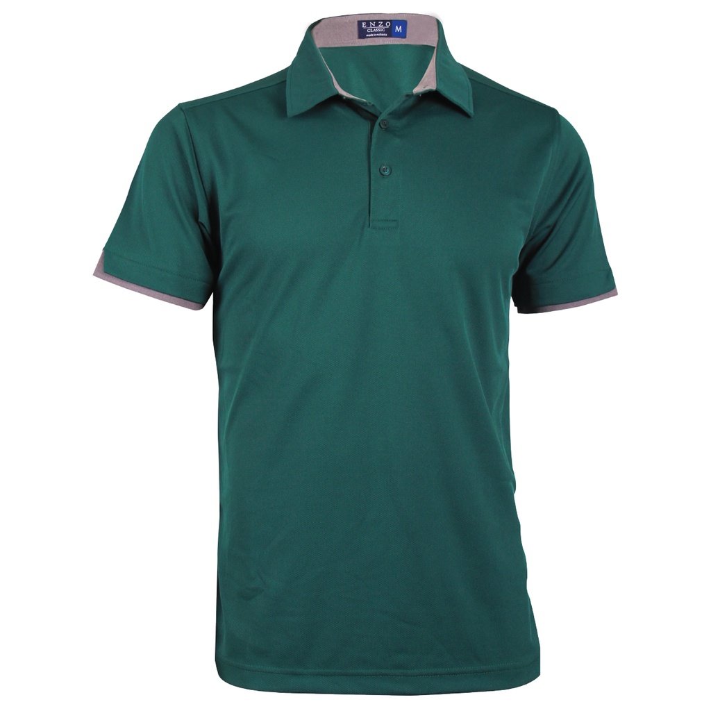 Air' Micro PK 5911 New + Woven Smart Casual Collar T-shirt XS to 5XL ...