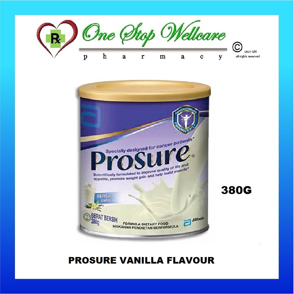 PROSURE VANILLA 380G (EXP:02/2024) | Shopee Malaysia