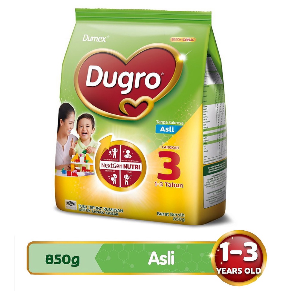 Dumex Dugro 3 - Original 850g | Shopee Malaysia