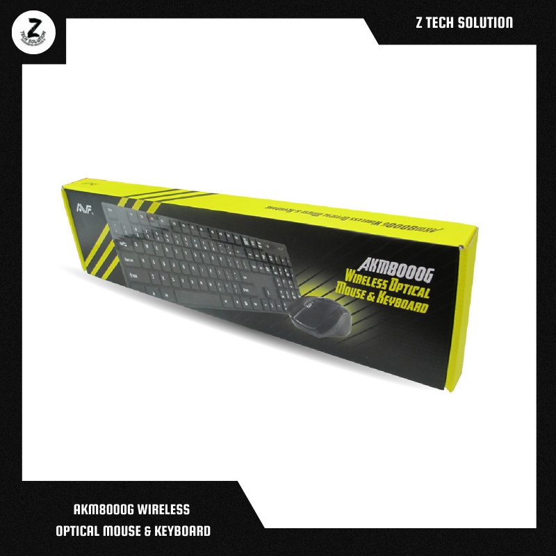 AVF AKM8000G Wireless Keyboard & Mouse Combo | Shopee Malaysia