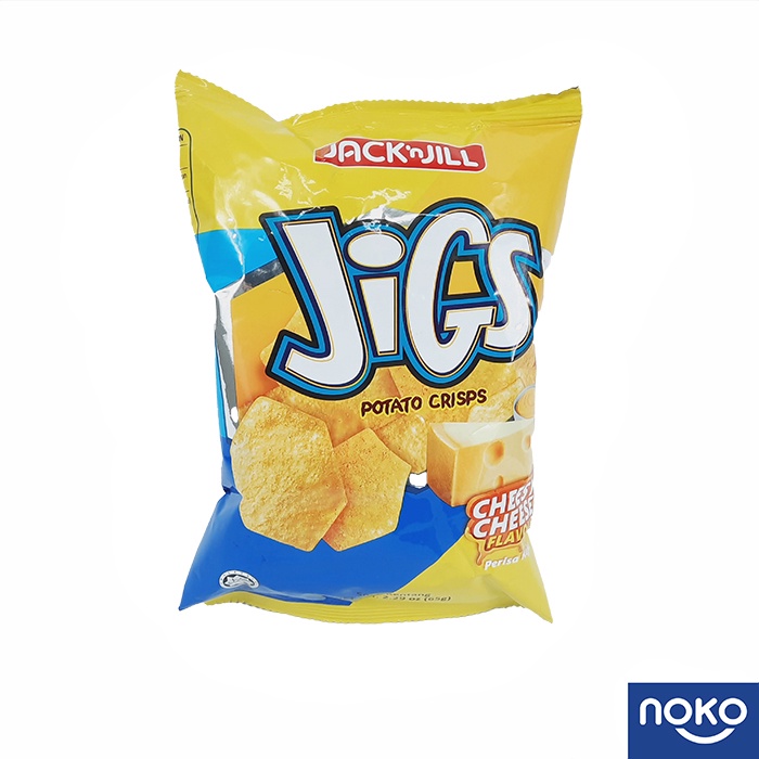 Jigs Potato Crisps Cheesy Cheese (65g) - 0764 | Shopee Malaysia