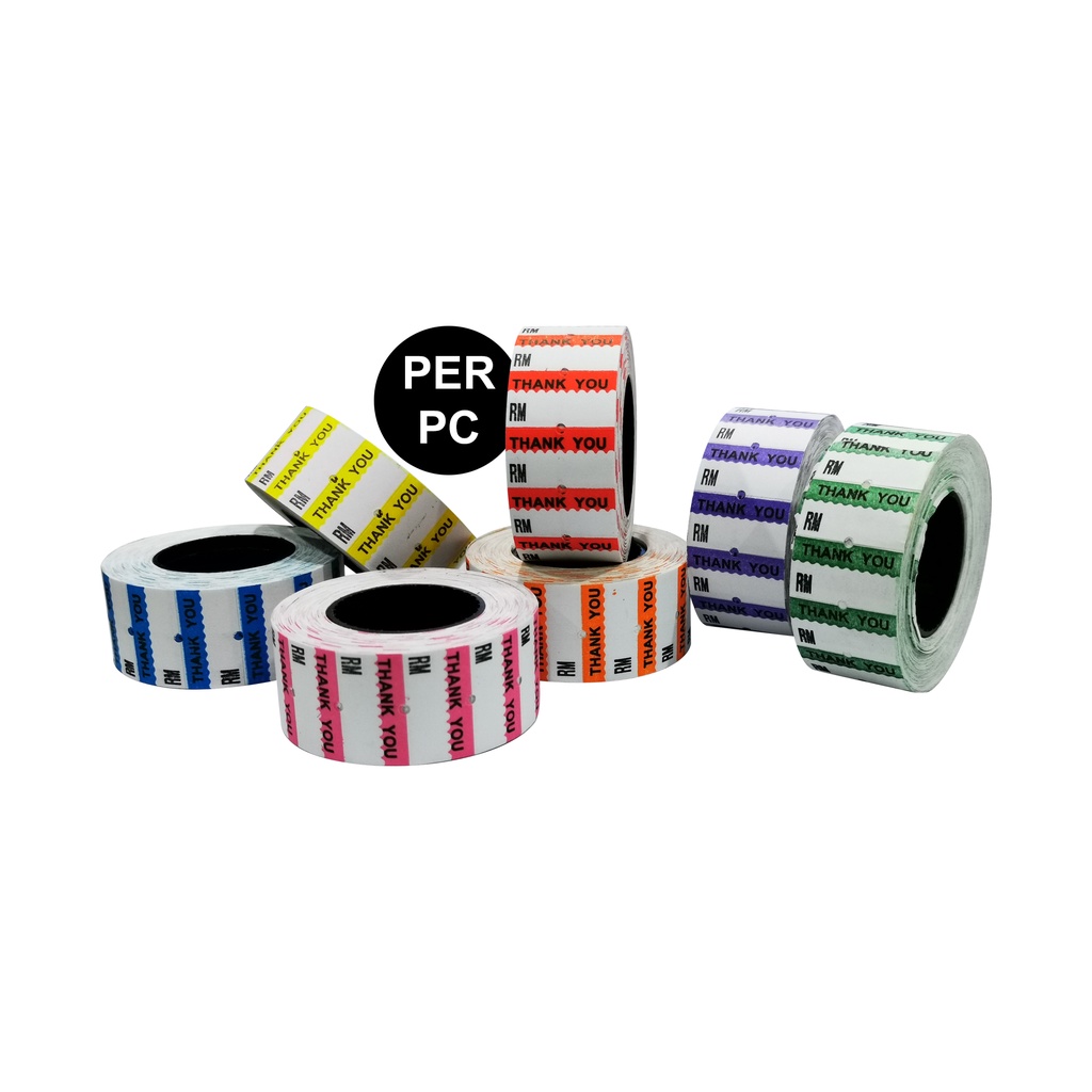 Price Tag / Price Label Roll (800's) | Shopee Malaysia