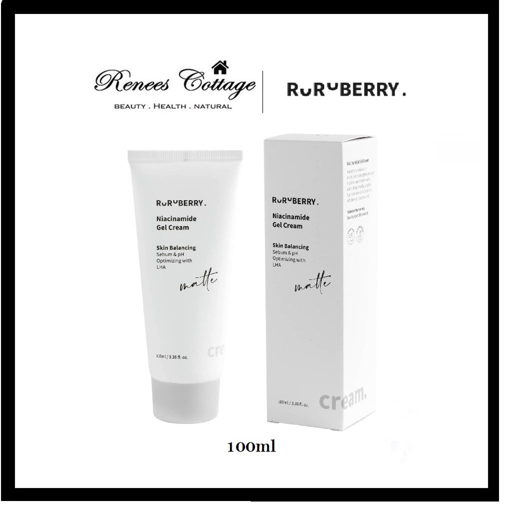 Ruruberry, Niacinamide Gel Cream (100ml) | Shopee Malaysia